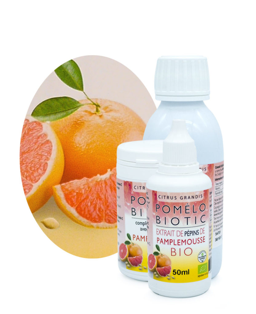 Pomélo Biotic Bio Extrait de pépins de pamplemousse et Acérola Bio